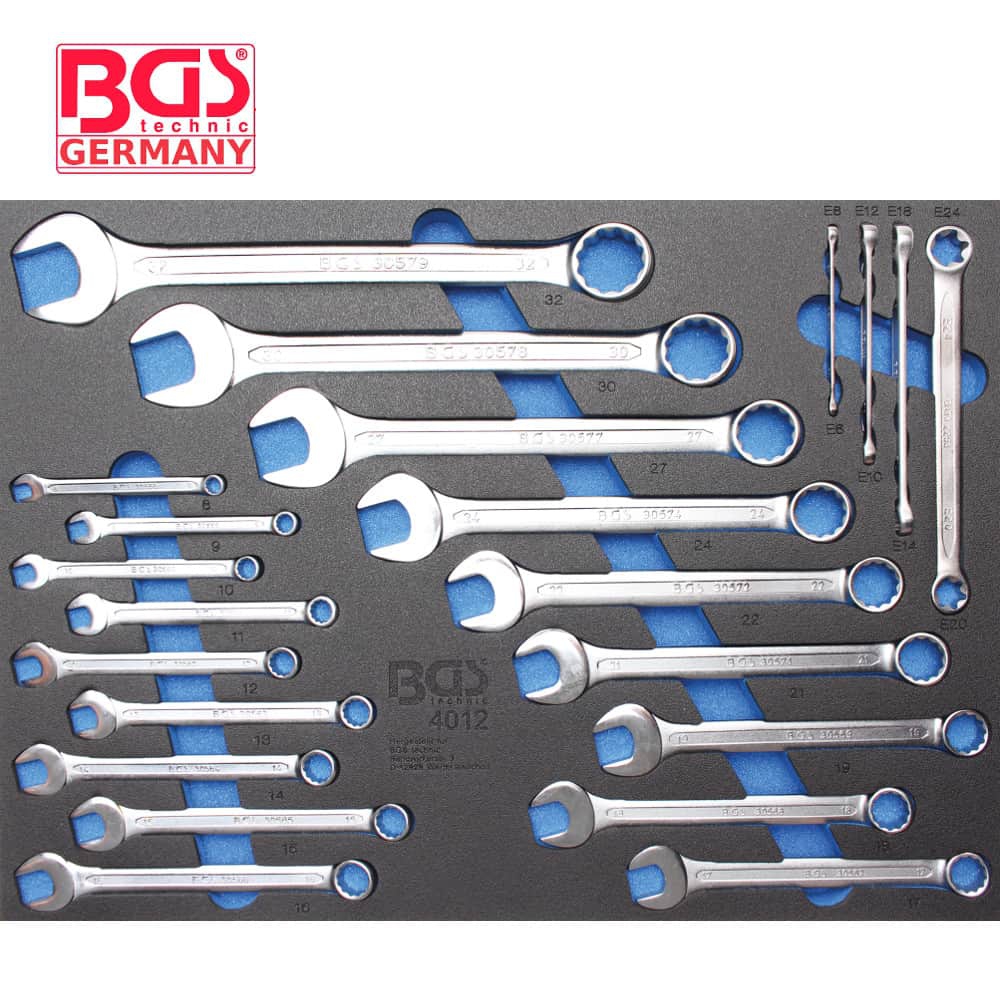 Подложка за количка оборудвана с ключове 4012 BGS GERMANY