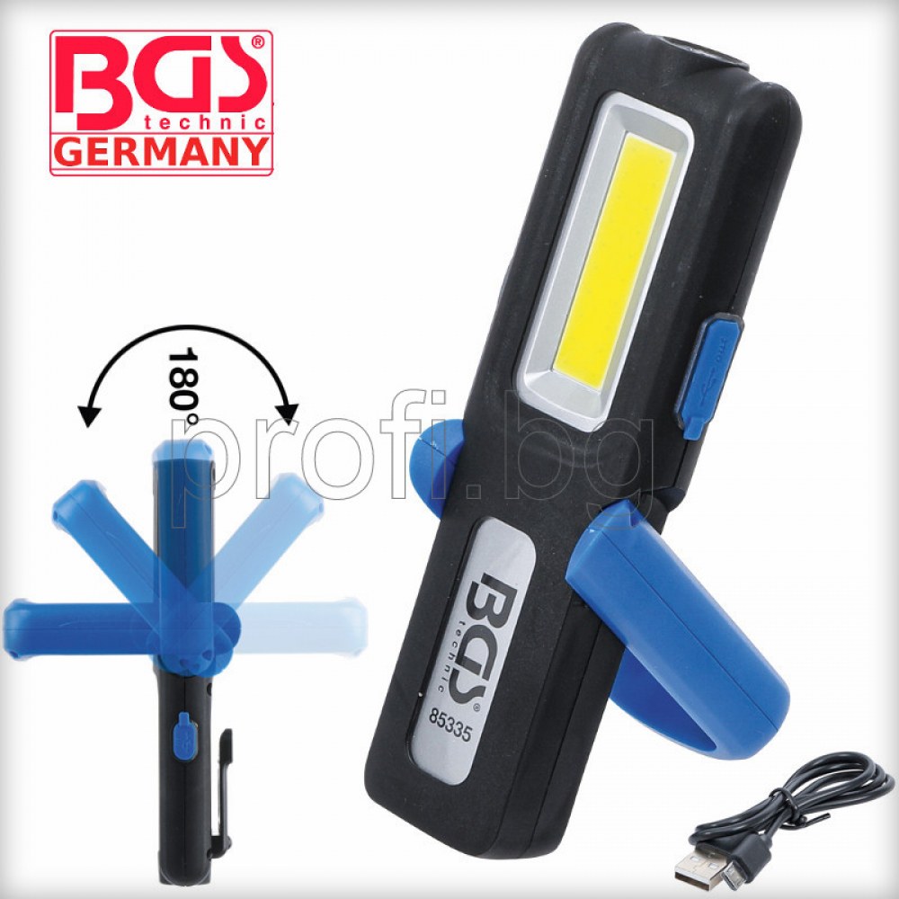 LED лампа чупеща с магнит и USB BGS GERMANY
